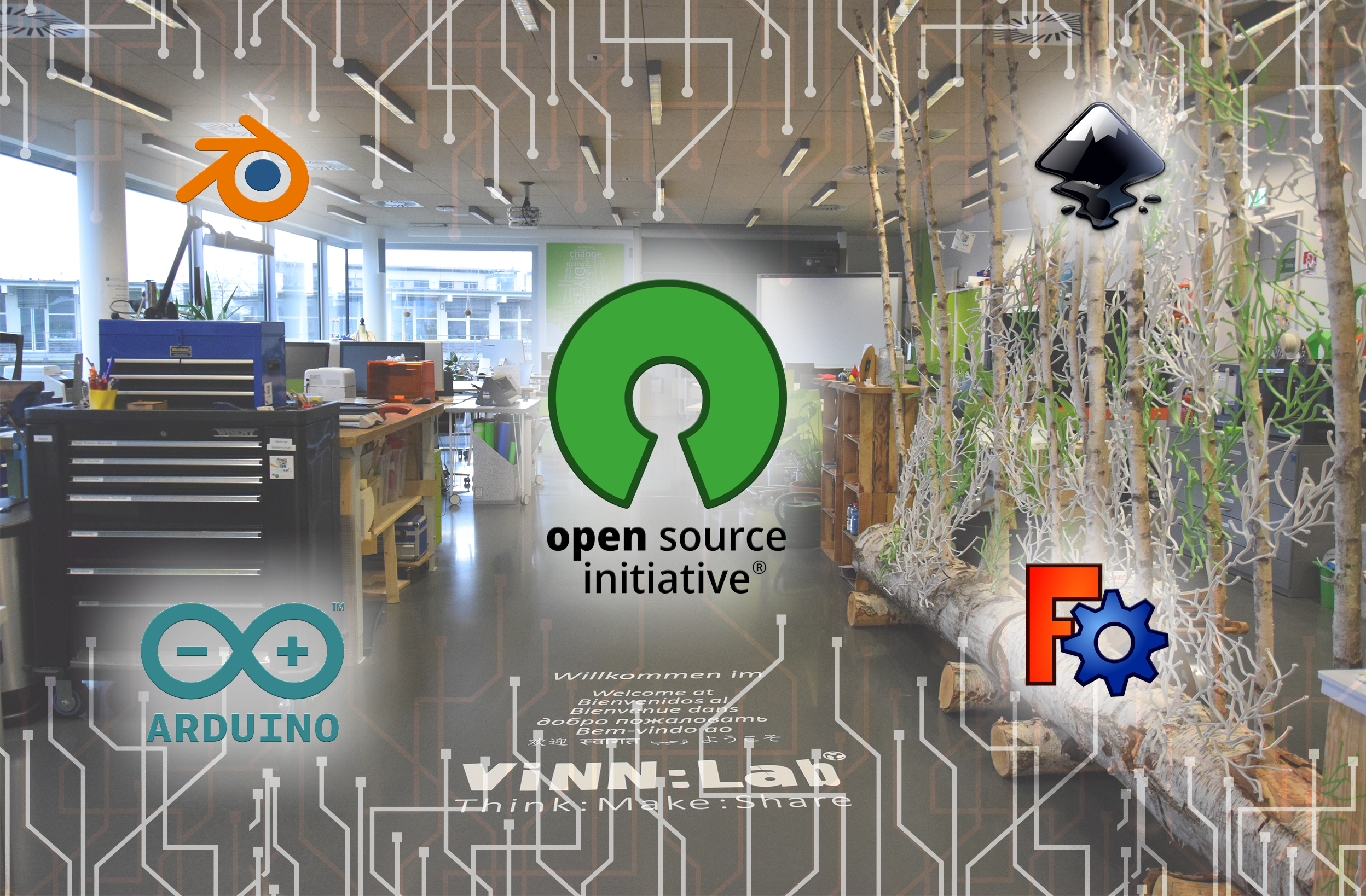 Open Source Software und Hardware im Makerspace – Innovation durch Teilen – ViNN:Log – Blog des ...